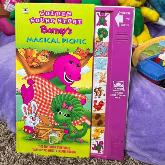 Other | Barneys Magical Picnic Sound Story Book | Poshmark
